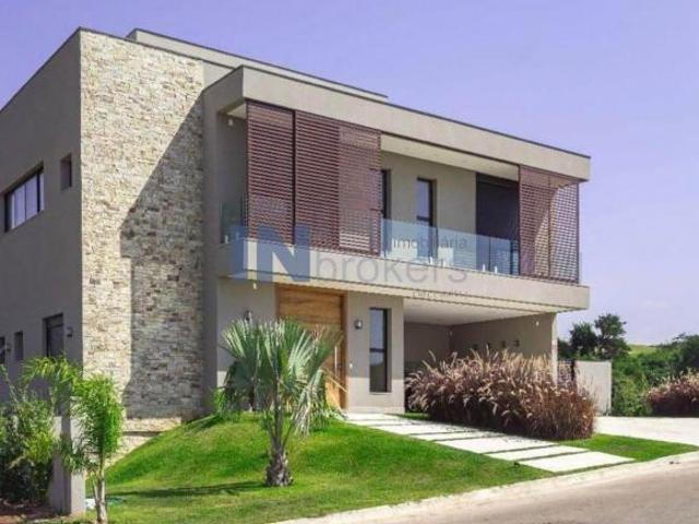 CASA A VENDA NO CONDOMÍNIO FAZENDA SERRA AZUL, ITUPEVA SP, COM 5 SUÍTES, CLOSET, ESCRITÓRIO, PISCINA