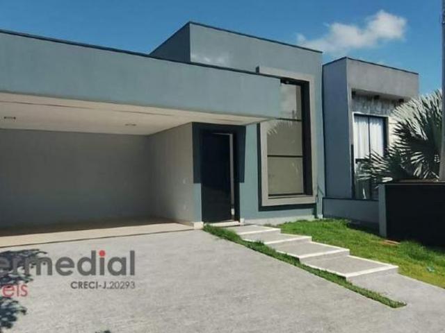 Casa à venda no Condomínio Jardim Europa com 161m² de área construída em Boituva/SP