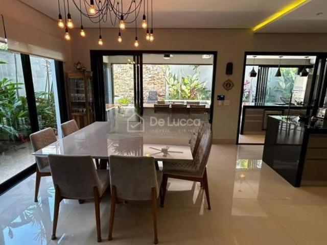 Casa à venda no Residencial Parque dos Alecrins em Campinas 4 quartos suítes