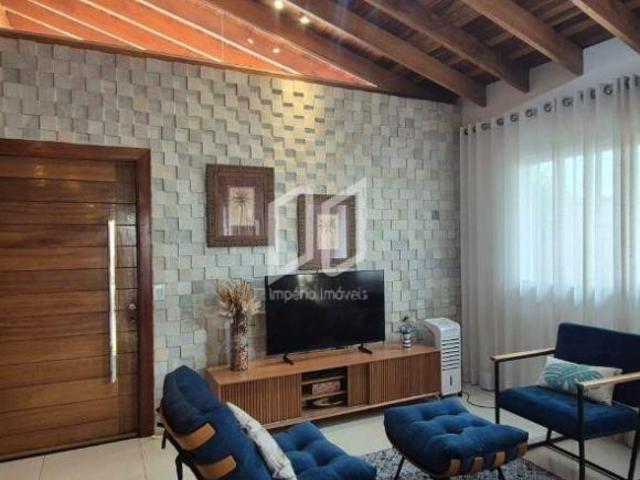 Casa a venda no condominio Quinta do Salto, 3 quartos sendo 1 suite com closet, area gourmet, churra
