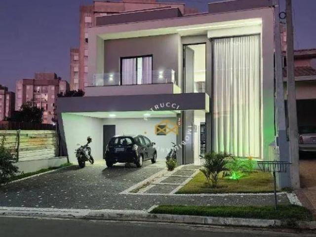 CASA À VENDA NO CONDOMÍNIO REAL PARK, SUMARÉ/SP