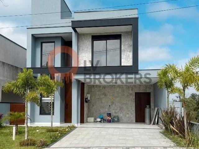 Casa à venda no Aruã Brisas em Mogi das Cruzes | 4 suítes, automação e acabamento premium