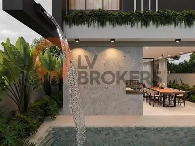 Casa à venda no Aruã Brisas em Mogi das Cruzes | 4 suítes, piscina com jacuzzi e automação