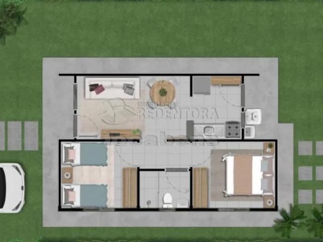 Casa à venda no Jardim Sul Gumercindo de Seta 2 Quartos/Dormitórios