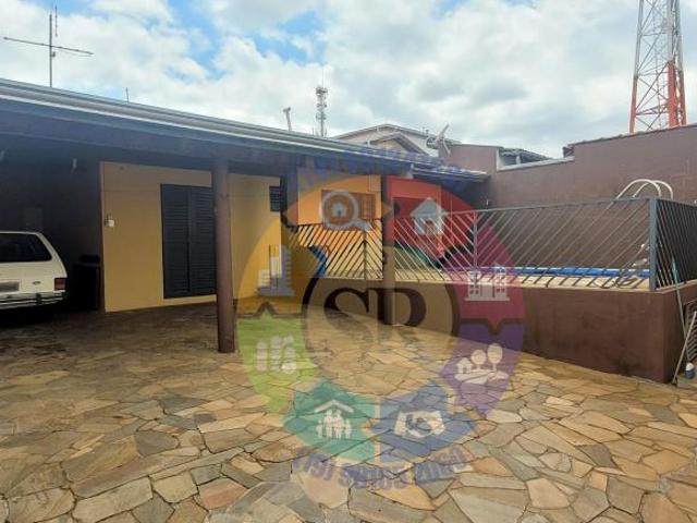 SOBRADO ESTILO MEDITERRÂNEO COM PISCINA + EDÍCULA – JD. SANTA GENEBRA – CAMPINAS 3 DORMS 279m²