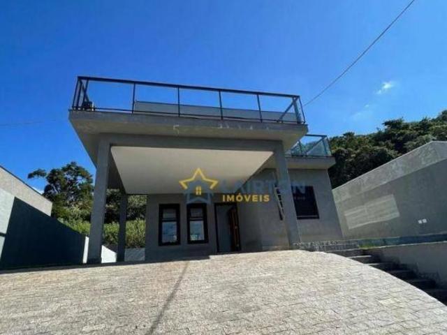 Casa à Venda no Residencial Atibaia Belvedere, Atibaia/SP 3 Suítes, Espaço Gourmet e Piscina 205