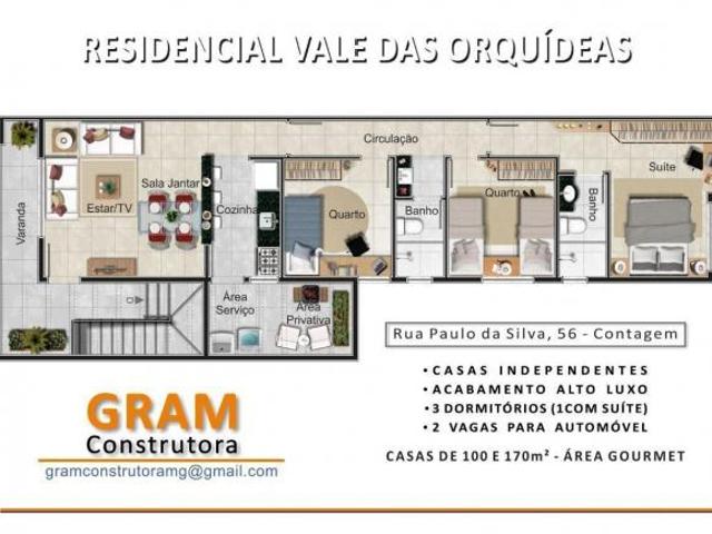 Casa à venda no Vale das Orquídeas