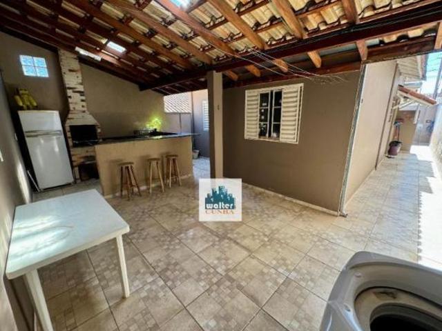 Vendo Casa Parque Eldorado 2 dormitórios área gourmet 300 mil Aceita Financiamento e FGTS Estuda Per
