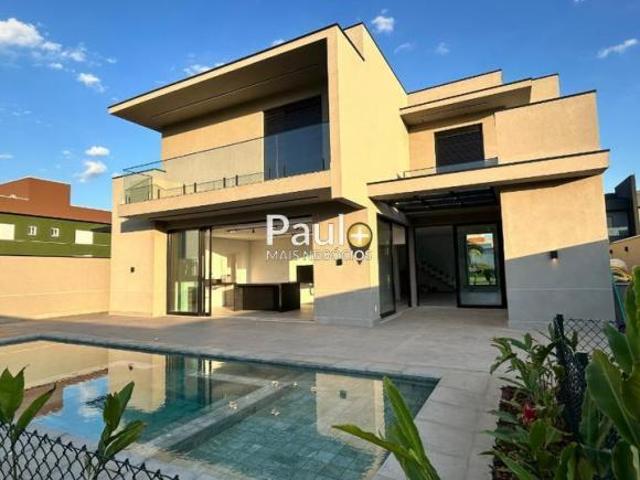 Casa a venda Tamboré Jaguariúna, com 3 suítes, com 334 m²