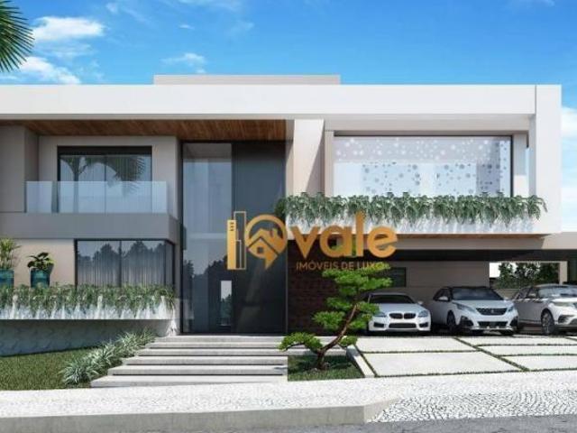 Casa alto luxo, 600 m², Areá Gourmet completa, Condomínio Reserva do Paratehy São José dos Campos