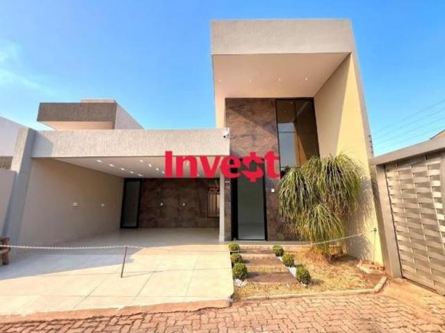 CASA ALTO PADRÃO MODERNA 3 SUÍTES LAZER COMPLETO LOTE 276M² DENTRO DE CONDONÍNIO EM FRENTE A EPTG RU