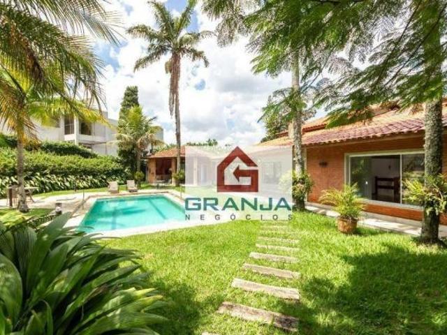Casa Alto Padrão no Palos Verdes – Granja Viana | Terreno 1.234m² | Piscina | Espaço Gourmet | Lazer