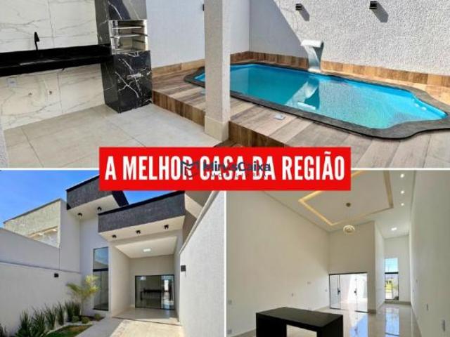 CASA ALTO PADRÃO NO RESIDENCIAL SANTA FÉ EM GOIÂNIA GO!