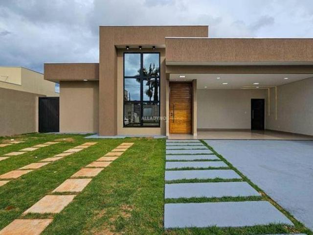 Casa Alto Padrão à Venda Mini Chácaras Jardim Botânico Altiplano Leste 3 Suítes