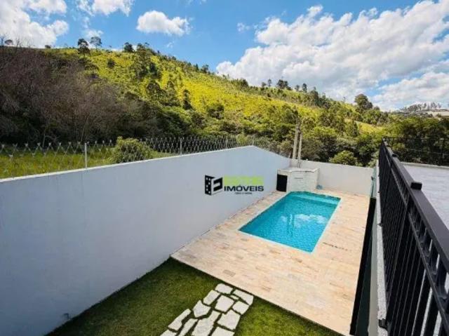 Casa Alto Padrão com Piscina e Suíte Master no Condomínio Serras de Atibaia II – 234m², 3 Dormitório