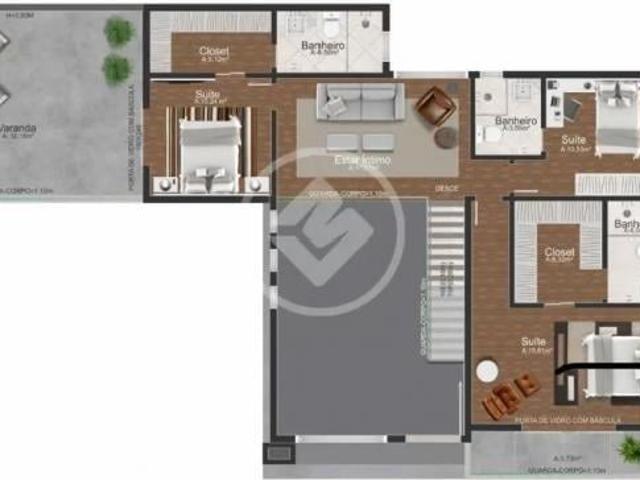 Casa Alto padrão Condomínio Vitória Prime Residence Pedro Leopoldo Área constr. 314,93