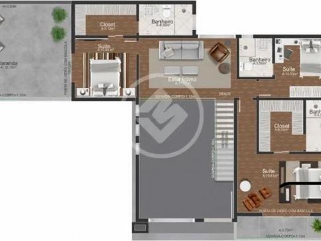 Casa Alto padrão Condomínio Vitória Prime Residence Pedro Leopoldo Área constr. 314,93