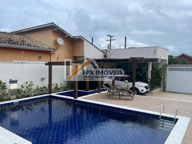 Casa Alto Padrão para Venda em Itanhaém, Guarda Civil, 4 dormitórios, 2 suítes, 2 banheiros, 6 vagas
