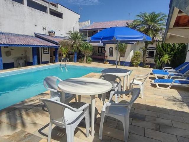 Casa Alto Padrão para Venda em Itanhaém, Jardim Regina, 4 dormitórios, 3 suítes, 1 banheiro, 8 vagas