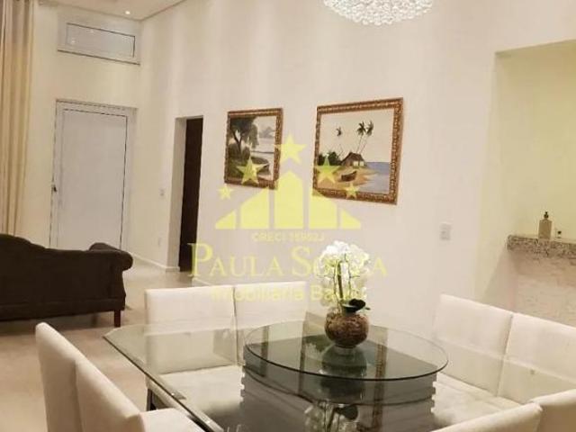 Casa Alto Padrão Térrea à venda no Residencial Parque Pontal, 3 suítes, lustres de luxo, 4 vagas, ja