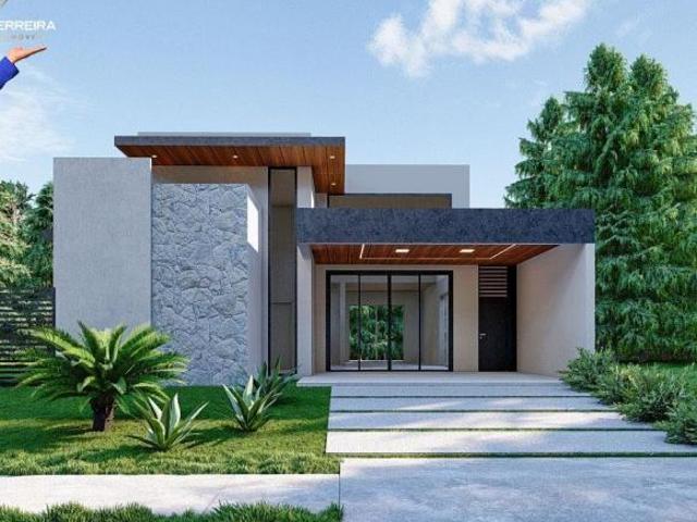 Casa Alto Padrão de Condomínio com 3 Quartos e 4 banheiros à Venda, 161 m2 por R$ 1.200.000