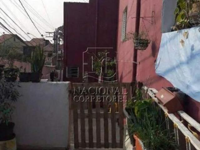 Casa assobradada à venda, 4 quartos, 2 vagas, Parque Gerassi Santo André/SP