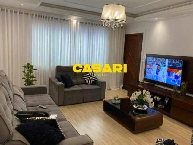 Casa Assobradada com 3 Dormitórios e 2 Suítes à Venda no Centro de São Bernardo do Campo – 215 m²