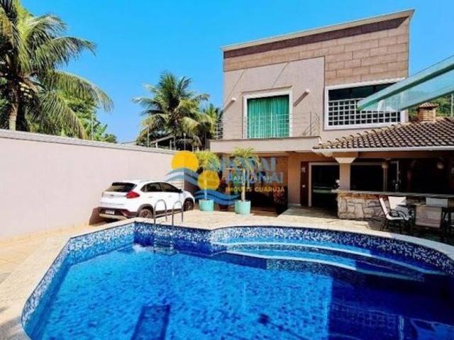 Casa beira mar com varanda gourmet — Guaiúba — Guarujá