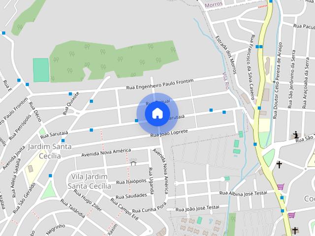 CASA COM 40M², 1 QUARTO, À LOCAÇÃO NO JARDIM SÃO PAULO GUARULHOS POR R$ 1.000,00