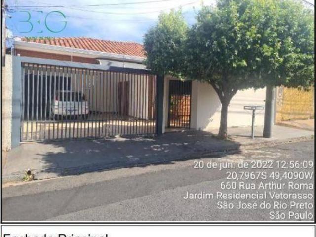 Casa com 4 dorm à venda, 131 m² por R$ 290.633,44 Jardim Residencial Vetorasso São José do Rio P