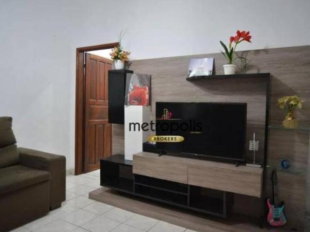 Casa com 4 dormitórios à venda, 166 m² por R$ 540.000,00 Vila Eldízia Santo André/SP