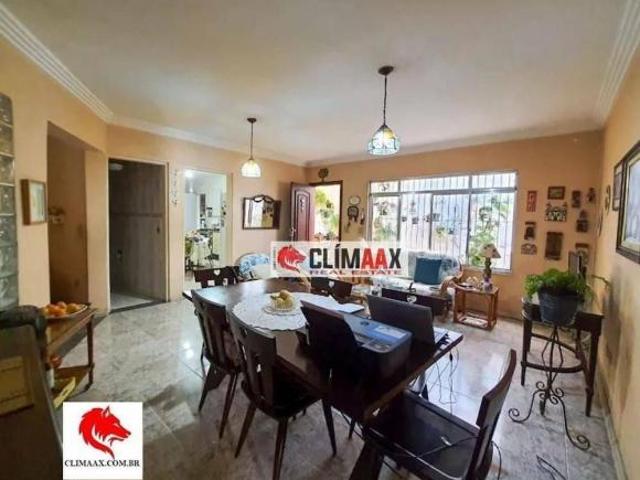 Casa em Parque da Lapa com 167m², 4 dorm sacada e 3 vagas Zona Oeste SP