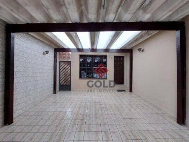 Casa com 4 dormitórios à venda, 175 m² por R$ 670.000,00 Vila Palmares Santo André/SP