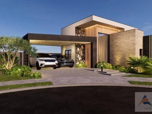 Casa com 4 dormitórios à venda, 173 m² por R$ 1.809.000,00 Condomínio Jardim de Mônaco Hortolând