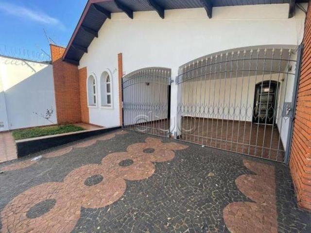 Casa com 4 dormitórios à venda, 195 m² por R$ 750.000,00 Paulista Piracicaba/SP