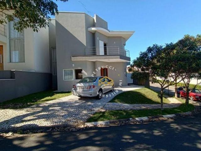 Casa com 4 dormitórios à venda, 190 m² Condomínio Le Village Valinhos/SP