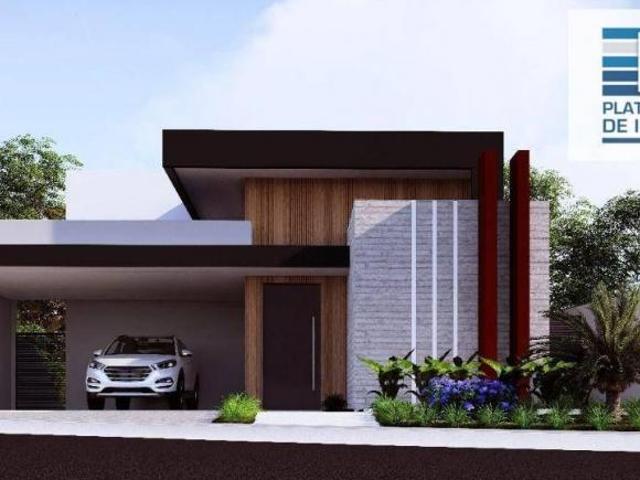 Casa com 4 dormitórios à venda, 200 m² por R$ 1.490.000,00 Condomínio Residencial Florestas da São