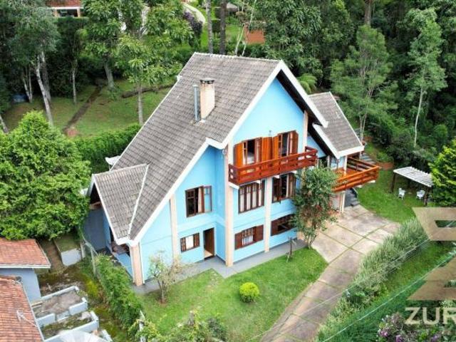 Casa com 4 dormitórios à venda, 214 m² por R$ 1.290.000,00 Recanto Araucária Campos do Jordão/SP