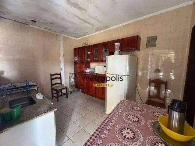 Casa com 4 dormitórios à venda, 230 m² por R$ 470.000,00 Vila Linda Santo André/SP