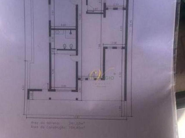 Casa com 4 dormitórios à venda, 242 m² por R$ 430.000,00 Vila Santa Cruz São José do Rio Preto/S