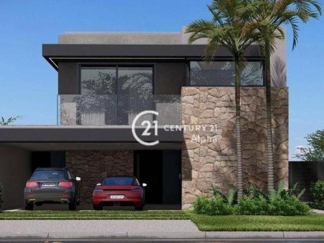 Casa com 4 dormitórios à venda, 253 m² por R$ 2.100.000,00 Residencial Onze Alphaville Santana