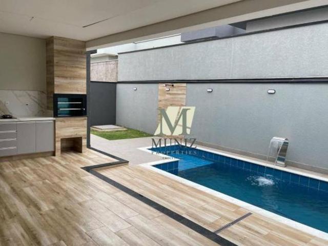 Casa com 4 dormitórios à venda, 265 m² por R$ 2.190.000,00 Condomínio Royal Garden Paulínia/SP