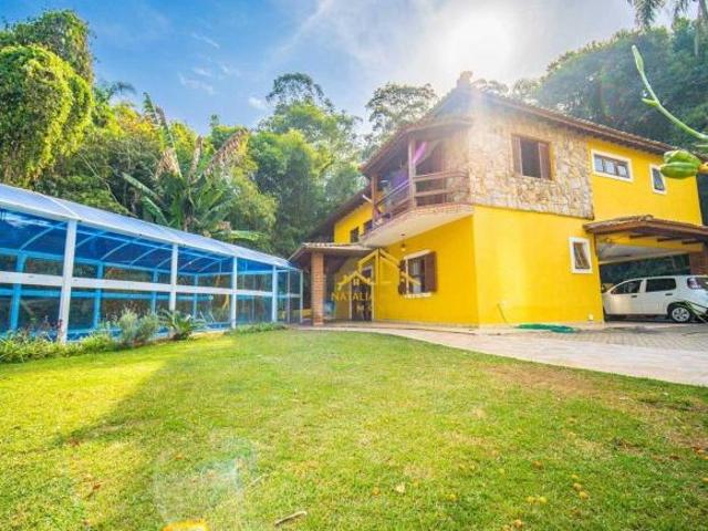Casa com 4 dormitórios à venda, 267 m² por R$ 1.400.000,00 Chácaras Aurora Embu das Artes/SP