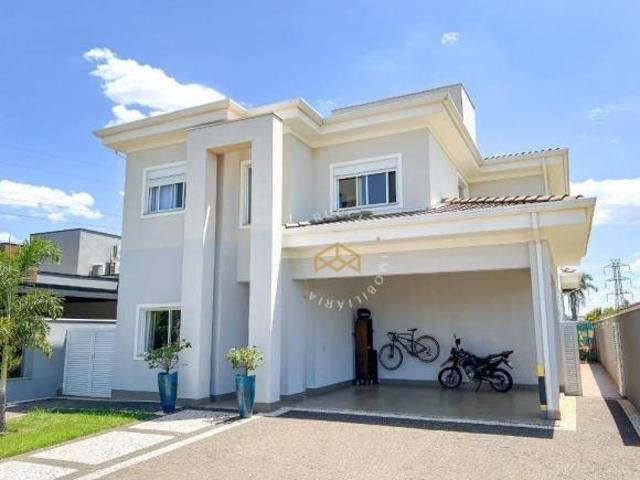 Casa com 4 dormitórios à venda, 262 m² Condomínio Terras do Cancioneiro Paulínia/SP