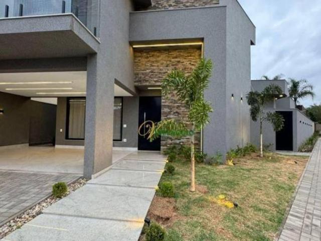 Casa com 4 dormitórios à venda, 270 m² por R$ 2.800.000,00 Golden Park Residence Mirassol/SP