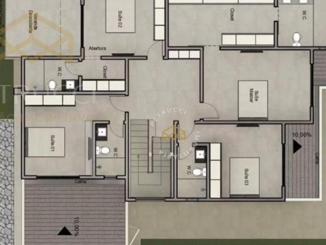 Casa com 4 dormitórios à venda, 282 m² por R$ 2.350.000,00 Parque Brasil 500 Paulínia/SP
