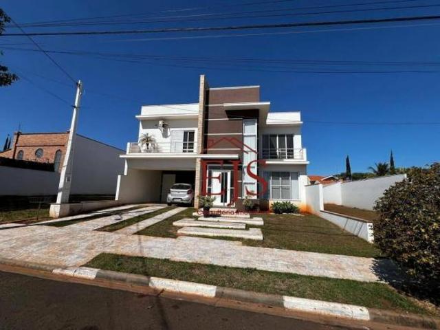 Casa com 4 dormitórios à venda, 292 m² por R$ 2.050.000 Dentro de Condomínio Boituva/SP