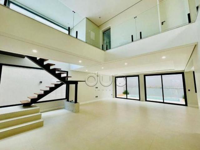 Casa com 4 dormitórios à venda, 305 m² por R$ 2.250.000,00 Residencial Villa D&apos aquila Piracicaba