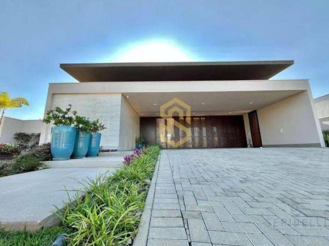 Casa com 4 dormitórios à venda, 311 m² por R$ 4.600.000,00 Parque Villa dos Pinheiros Indaiatuba
