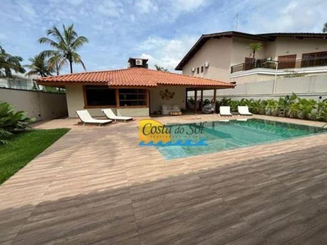 Casa com 4 dormitórios à venda, 320 m² por R$ 3.500.000,00 Praia de Pernambuco Guarujá/SP